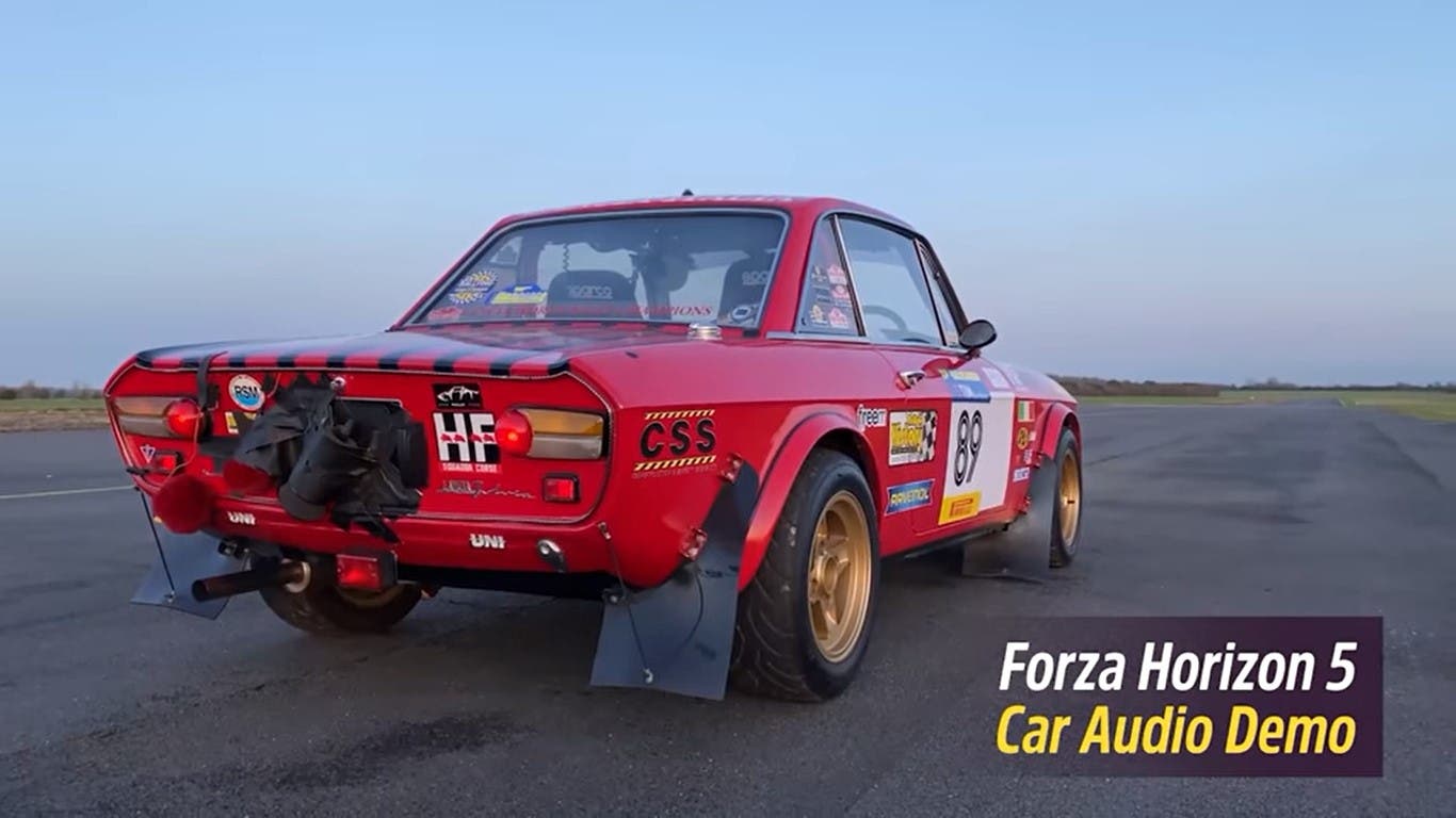 Forza Horizon 5: cattura del sound di Lancia Stratos e Fulvia | Video ...