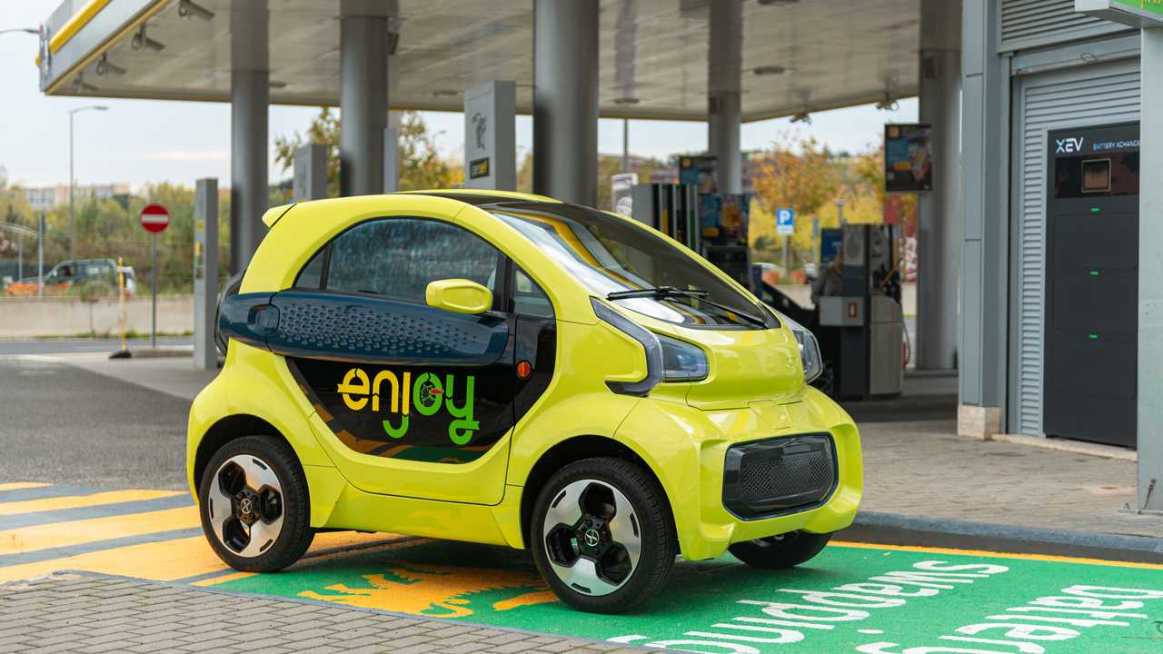 Enjoy: dal 2022 car sharing anche elettrico con battery swap - ClubAlfa.it