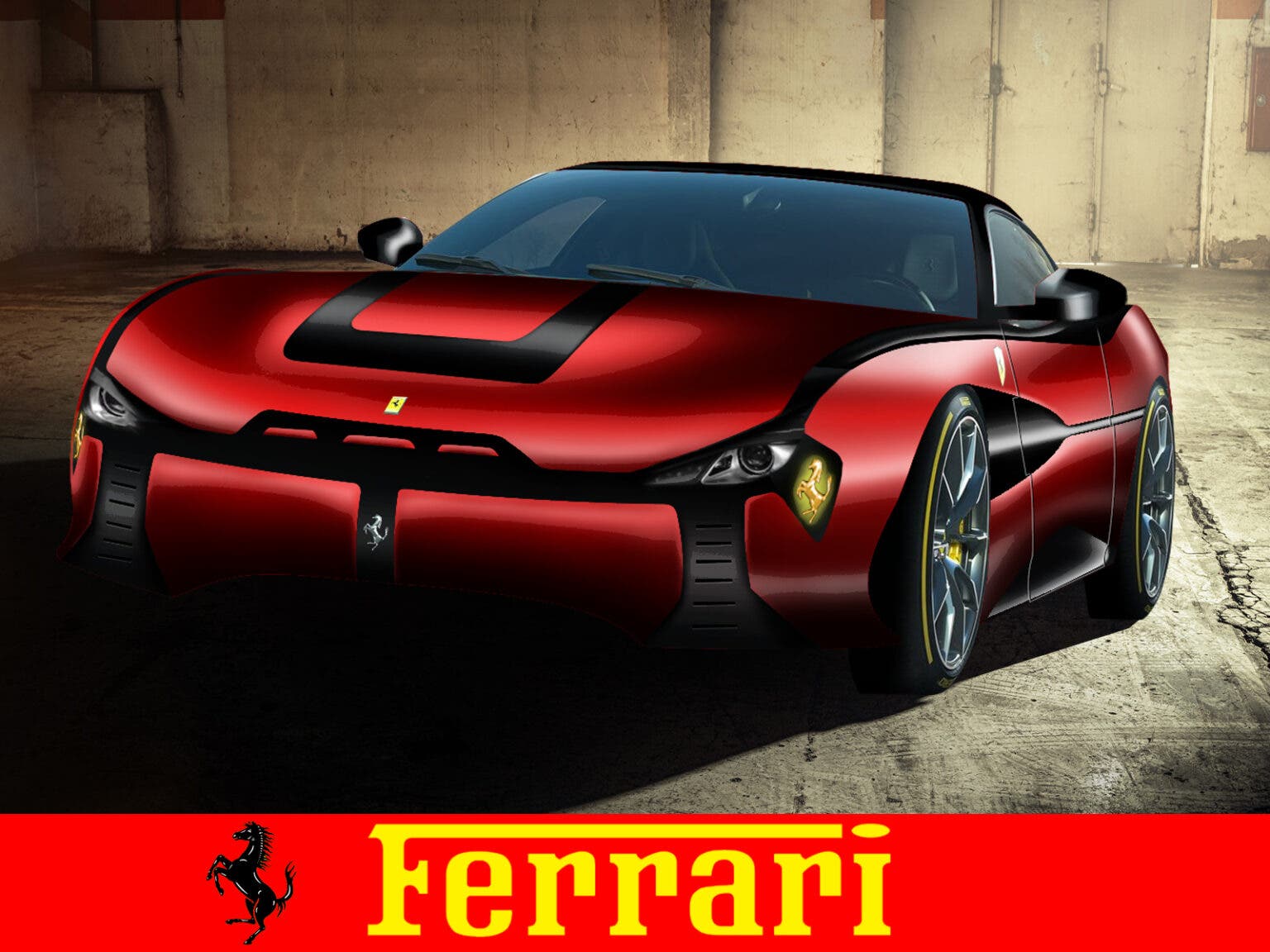 Ferrari: alcuni render anticipano il design delle supercar del futuro