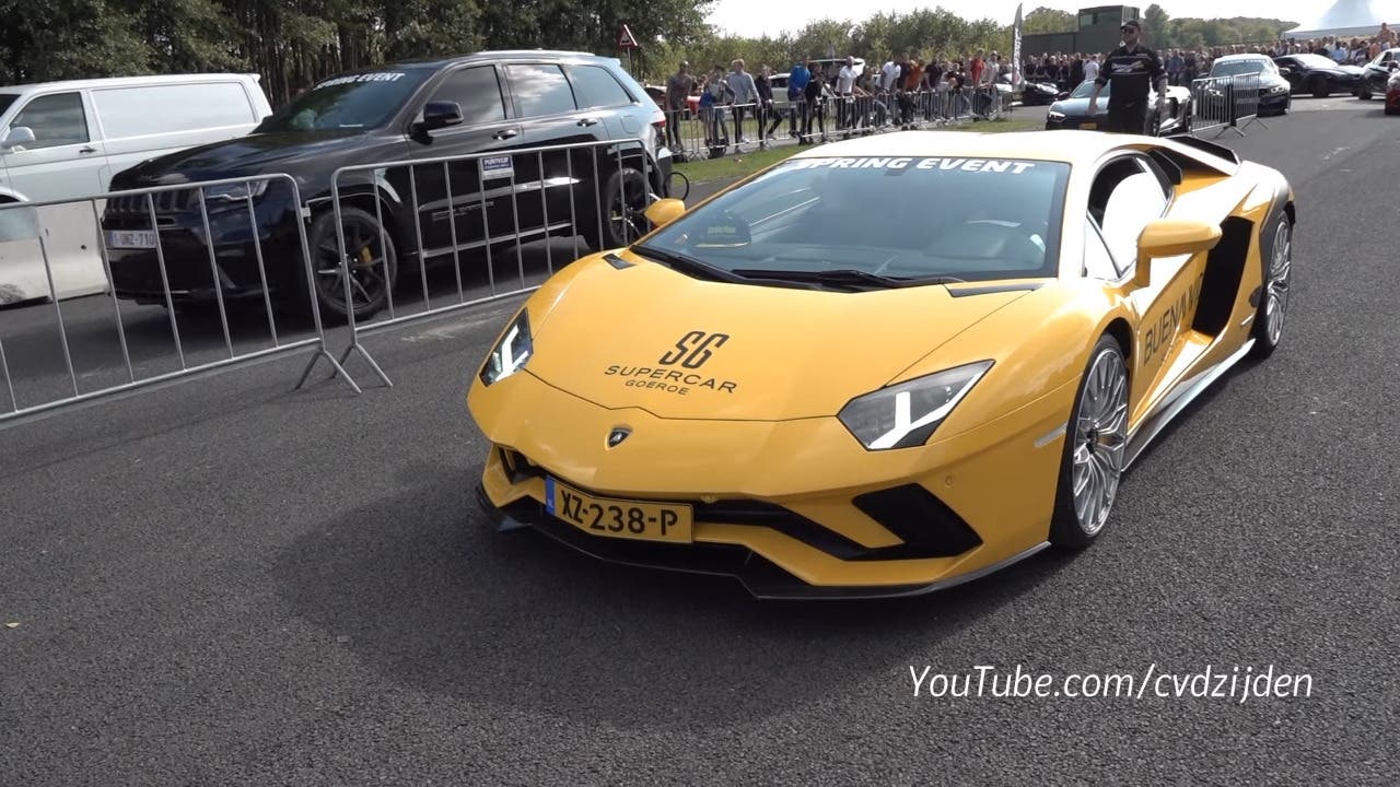 Jeep Grand Cherokee Trackhawk vs Lamborghini Aventador: chi vince la ...