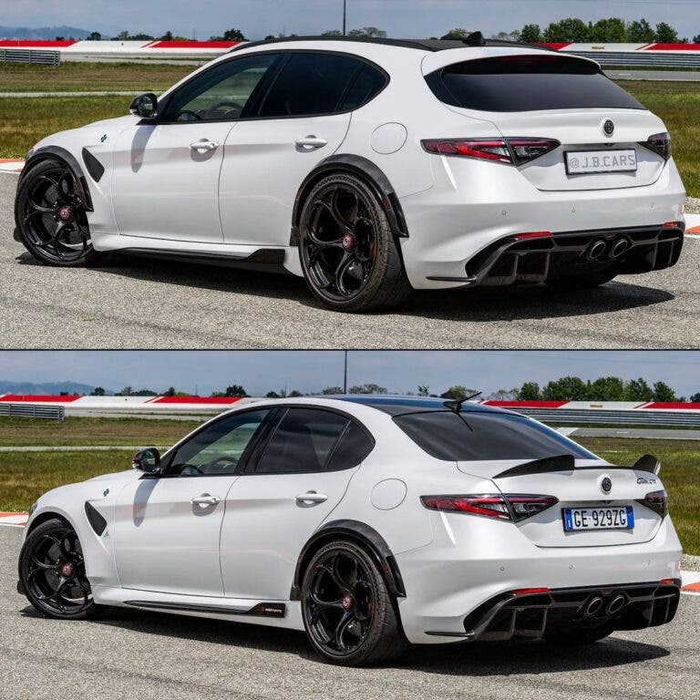 Alfa Romeo Giulia GTAm Wagon: la station wagon ad alte prestazioni ...