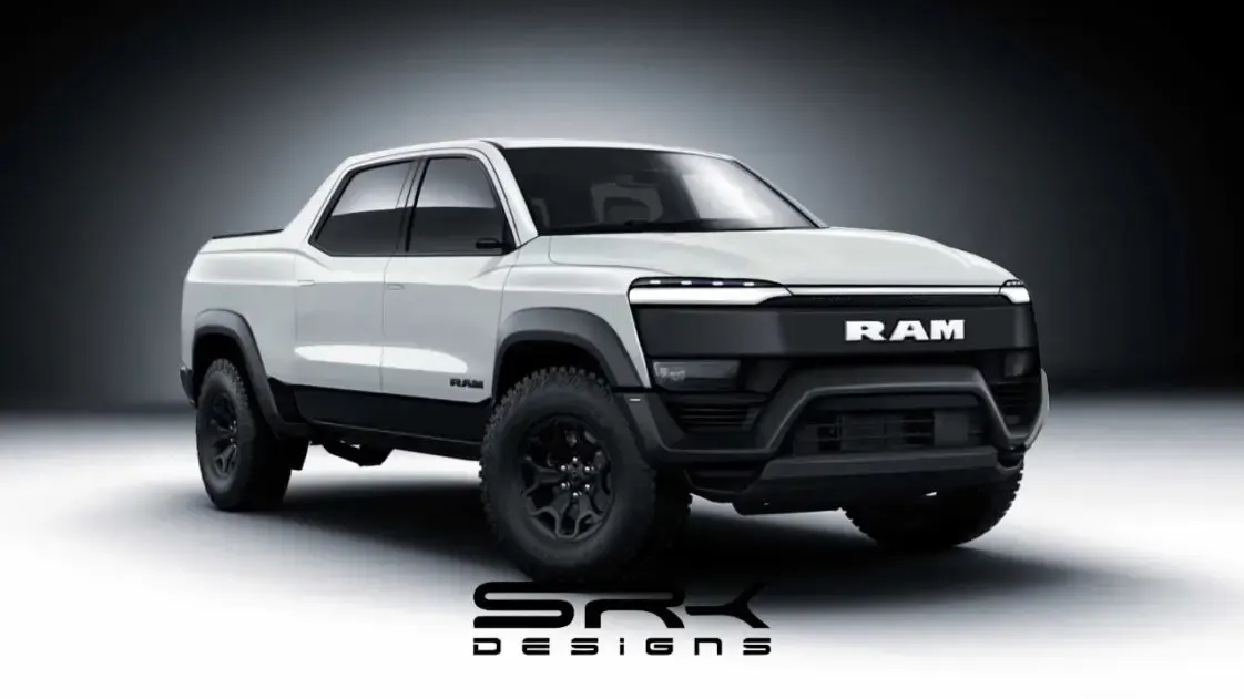 Ram 1500 BEV: un render anticipa il suo possibile aspetto [Video ...