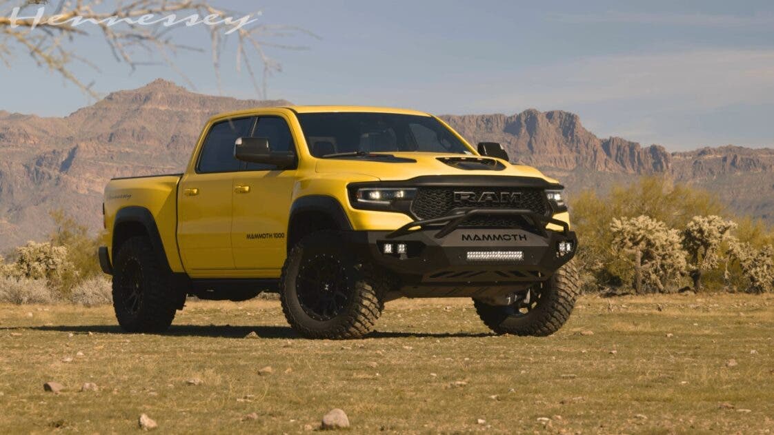 Hennessey Mammoth 1000: ecco il Ram 1500 TRX da 1026 CV [Video ...