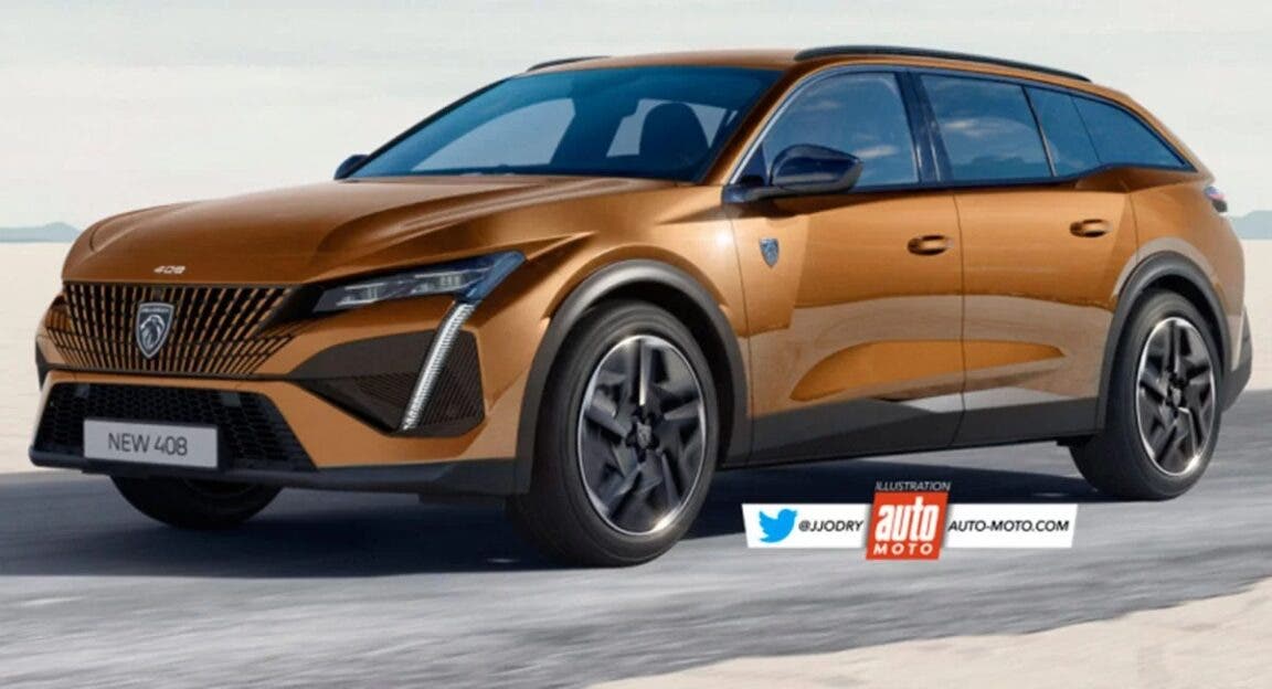 Peugeot 408 SW: c'è chi la immagina così [Render] - ClubAlfa.it