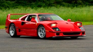 Ferrari F40: all'asta un esemplare con soli 25.000 chilometri - ClubAlfa.it
