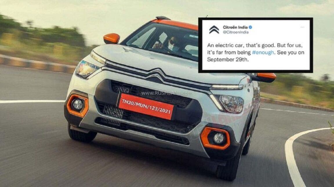 Citroen C3 elettrica: il 29 settembre il debutto in India - ClubAlfa.it