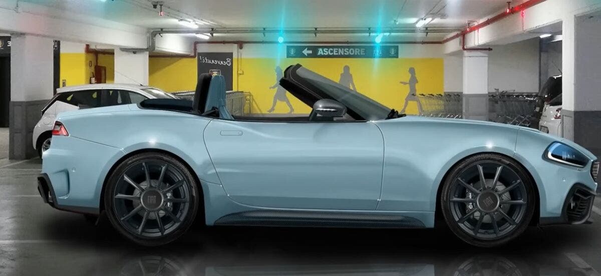 Nuova Fiat 124 Spider: ecco quale potrebbe essere il suo design [Render ...