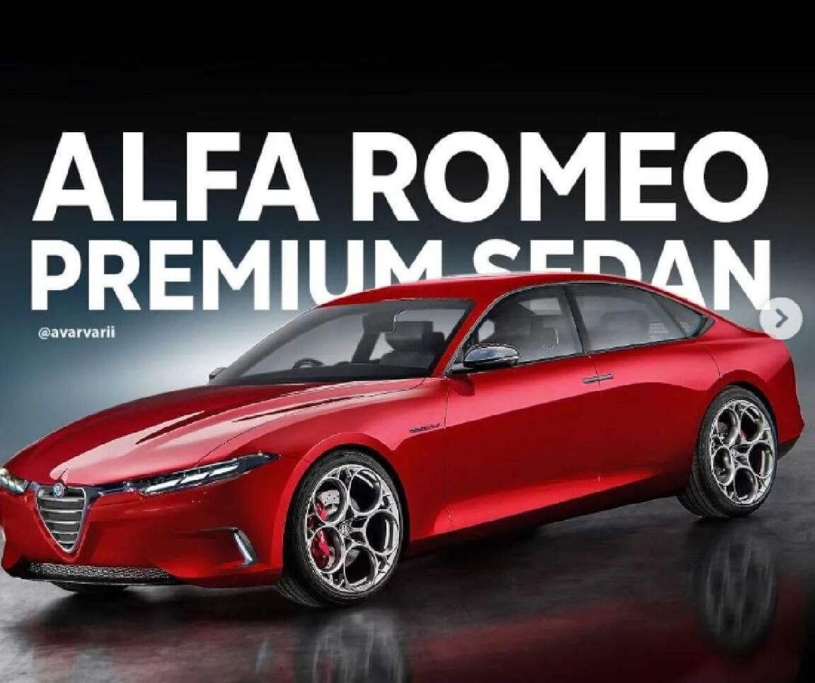 Nuova Alfa Romeo ammiraglia: nuova ipotesi sul suo design [Render ...
