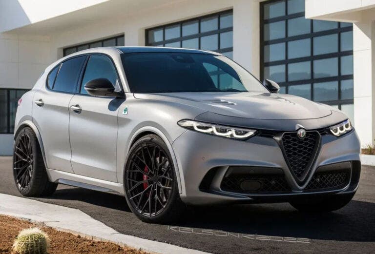 Alfa Romeo Stelvio restyling: ecco come potrebbe apparire [Render ...