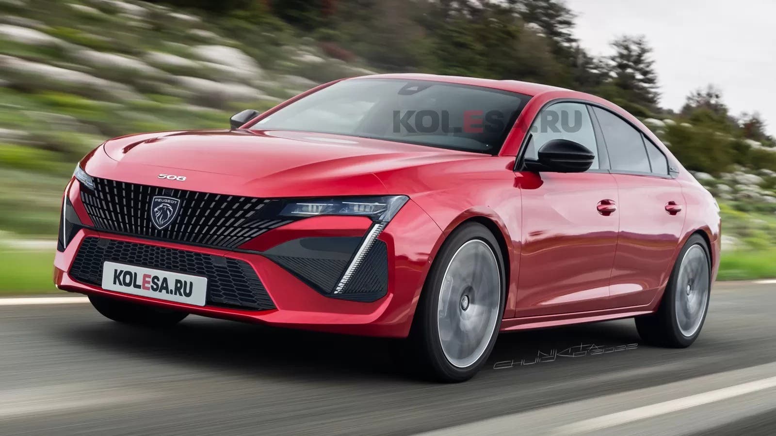 Peugeot 508 Restyling: un render ipotizza il suo aspetto - ClubAlfa.it