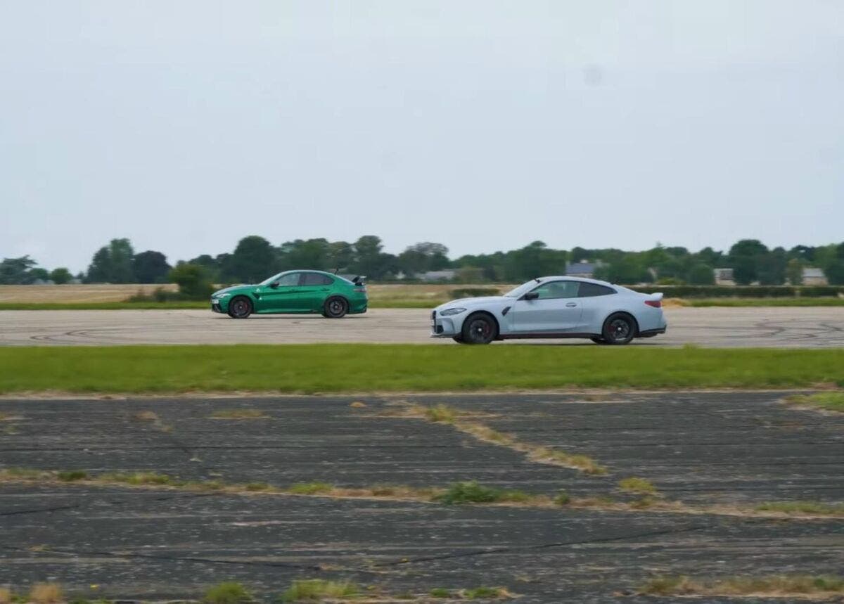 Alfa Romeo Giulia GTA vs BMW M4 CSL: drag race | Video - ClubAlfa.it