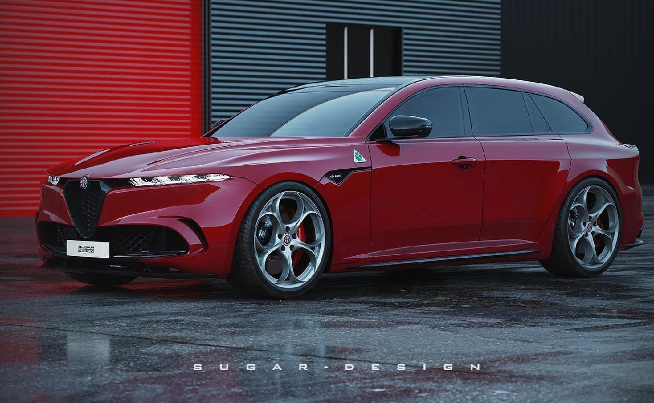 Alfa Romeo Giulia Quadrifoglio Sport Wagon: ipotizzato il design della ...