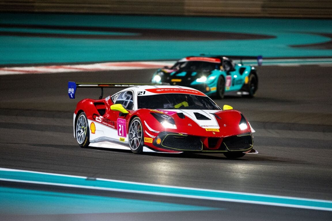 Ferrari Winter Challenge: Kurzejewski ha conquistato Gara 2 ad Abu ...