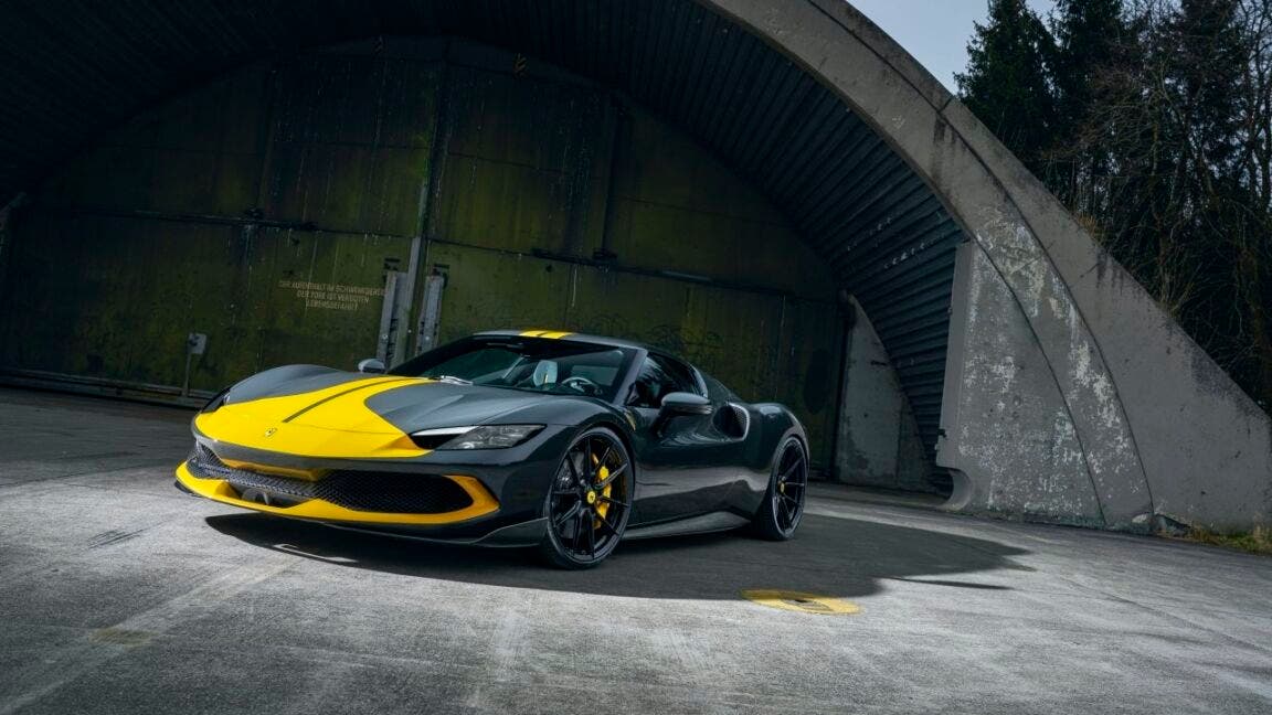 Ferrari testa un prototipo molto silenzioso sulla pista di Fiorano