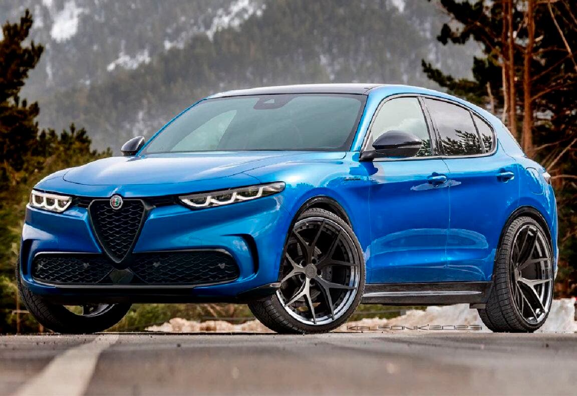 Alfa Romeo Stelvio 2026: nuovo frontale per la futura generazione ...