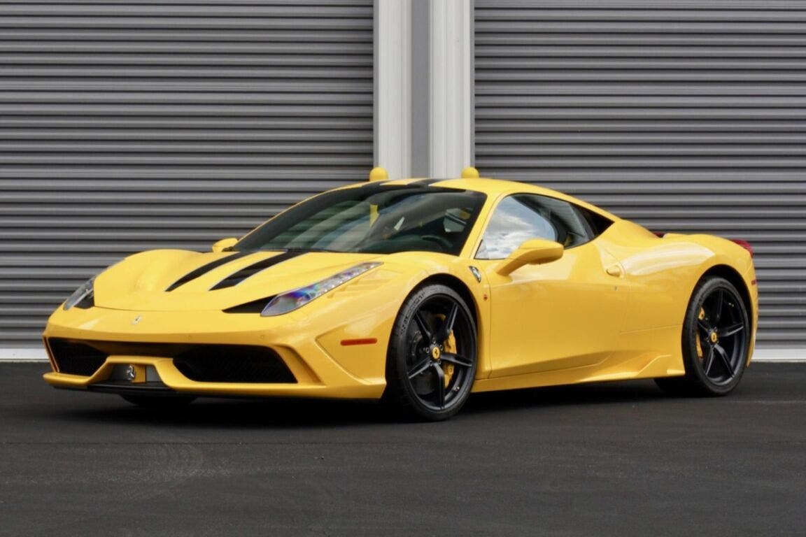 Ferrari 458 Speciale: all’asta un raro esemplare con soli 1600 km ...