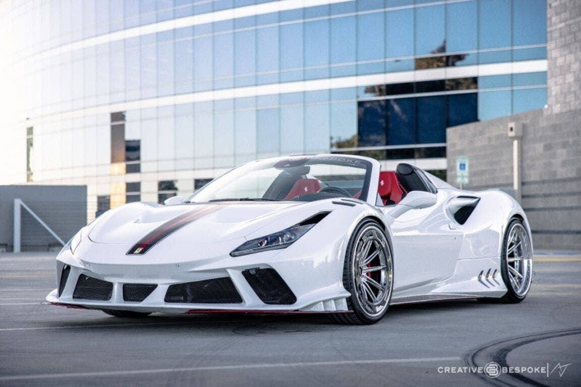 Ferrari F8 Spider: adesso sembra una GT3 grazie al kit widebody in carbonio - ClubAlfa.it