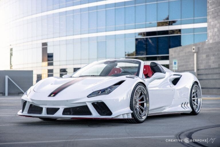 Ferrari F8 Spider: adesso sembra una GT3 grazie al kit widebody in ...