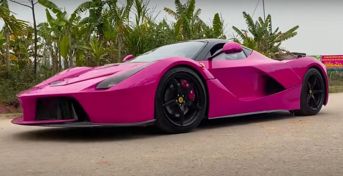Ferrari LaFerrari musa ispiratrice di una replica orientale con motore ...
