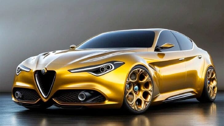La nuova Alfa Romeo Giulia vista dall'AI: scopri il suo design ...