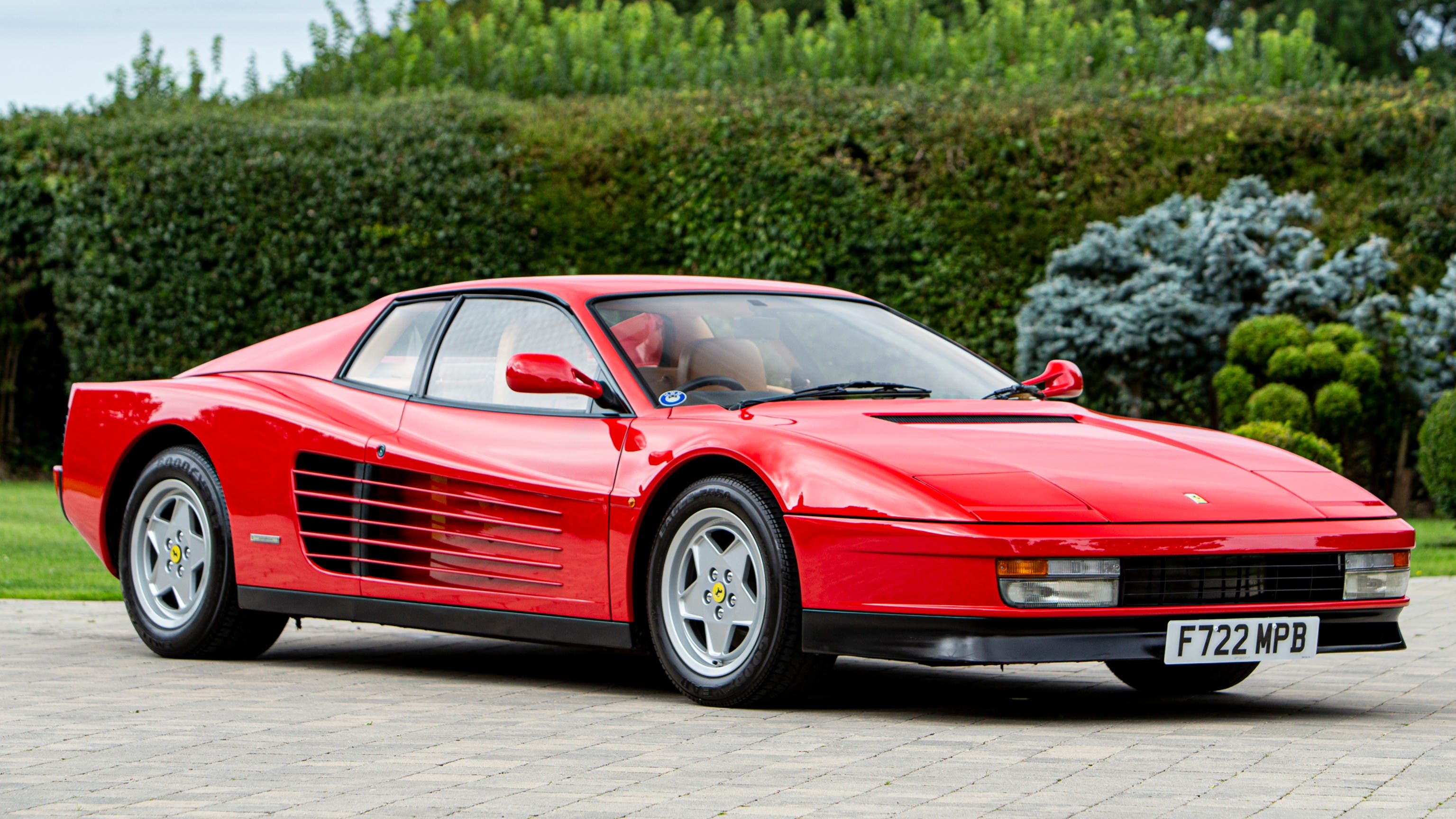 La Ferrari Testarossa di Nigel Mansell sarà presto messa all'asta ...