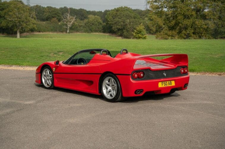 Ferrari F50: all’asta l’esemplare appartenuto a Rod Stewart - ClubAlfa.it