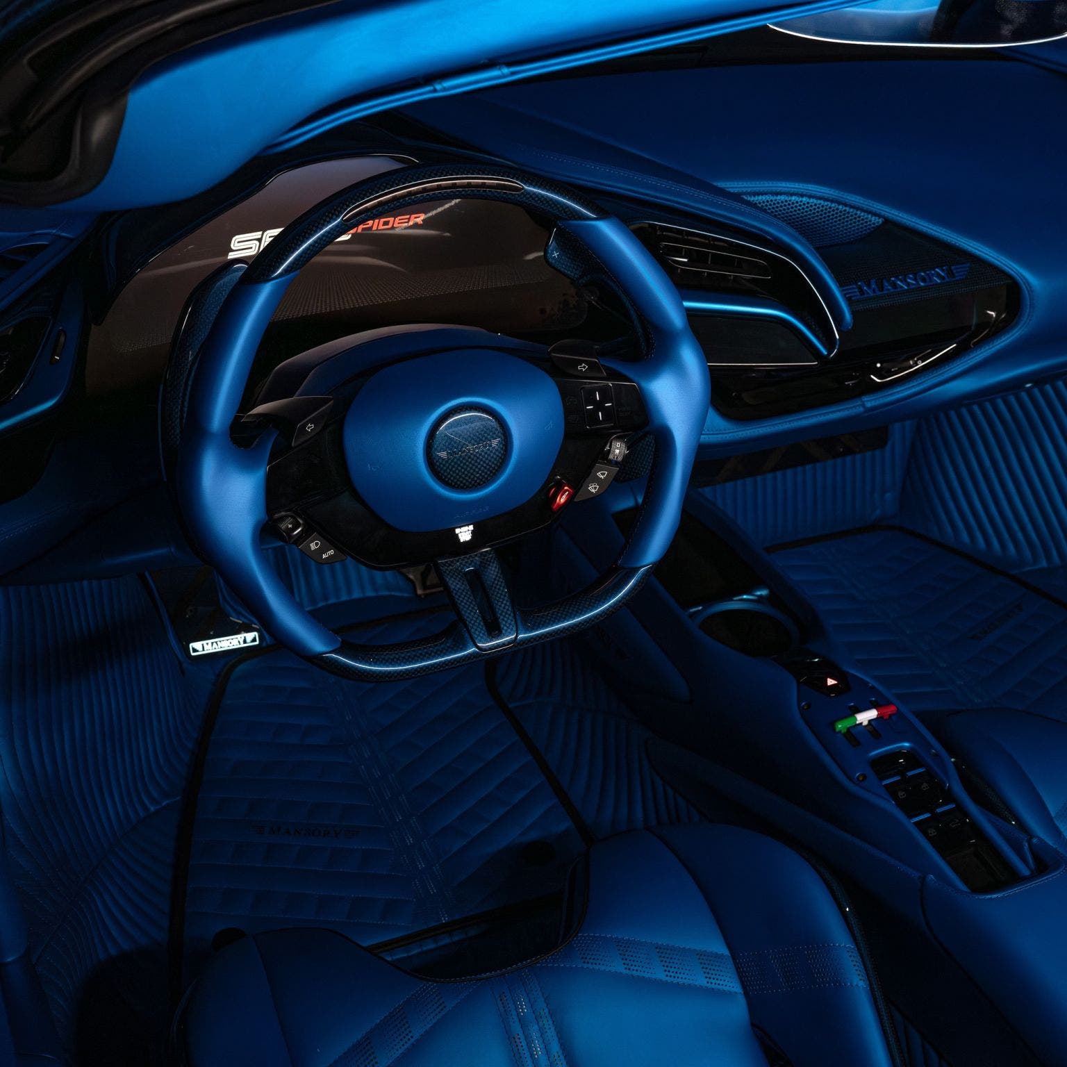 Mansory F9XX Spider: nuova "one of one" su base Ferrari SF90 Spider ...