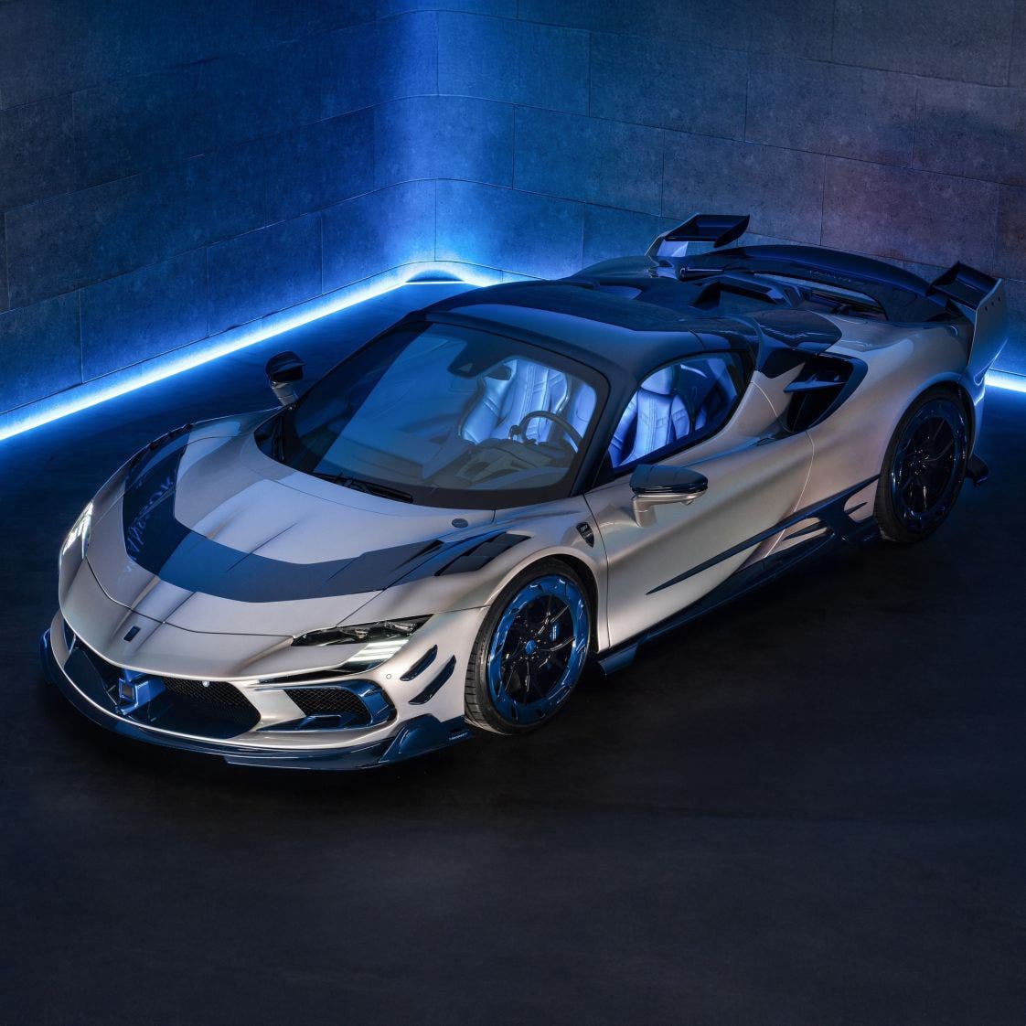 Mansory F9XX Spider: nuova "one of one" su base Ferrari SF90 Spider ...