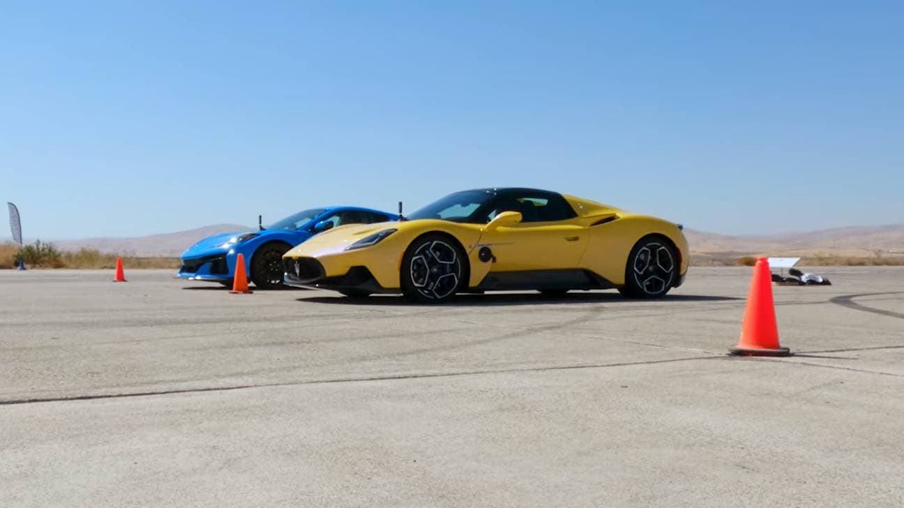 Maserati MC20 Cielo vs Chevrolet Corvette Z06: chi vince l'U-Drag Race ...