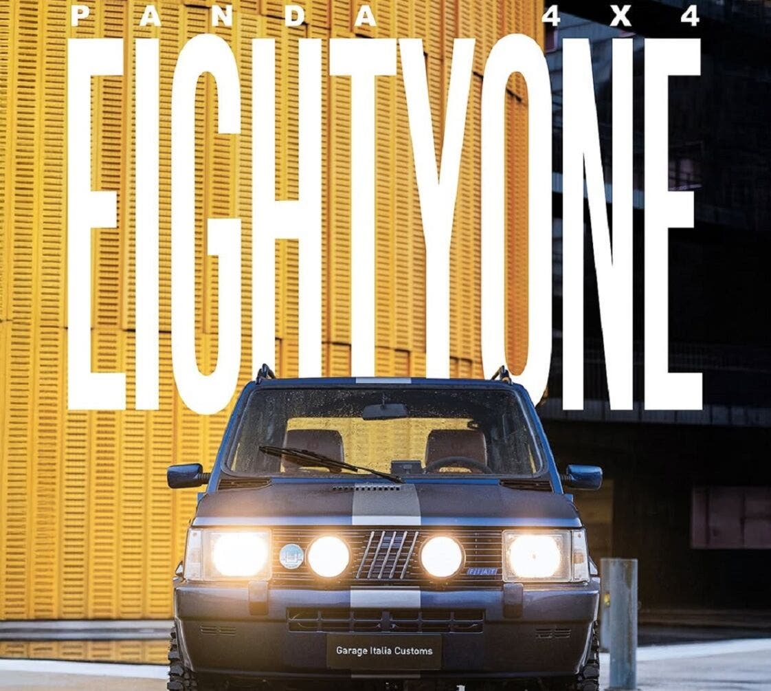 Panda 4x4 "EightyOne": c'è un po' di Ferrari con la cura di Garage ...