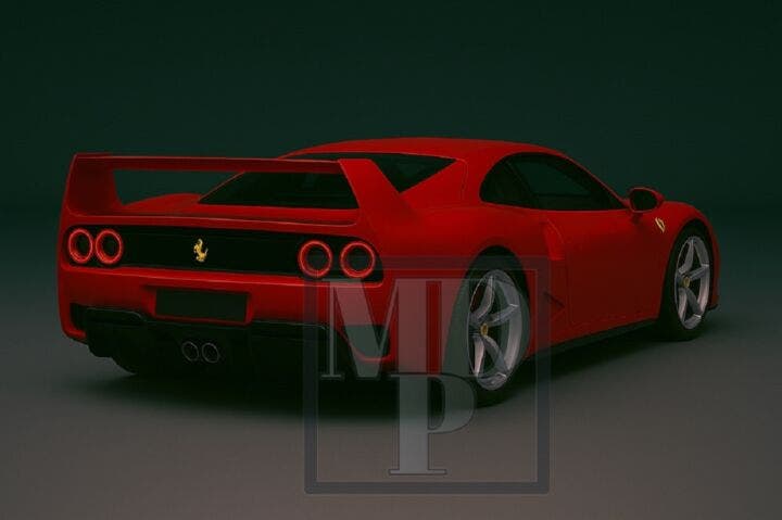 Nuova Ferrari F40: l'iconica super car del cavallino rampante in ...