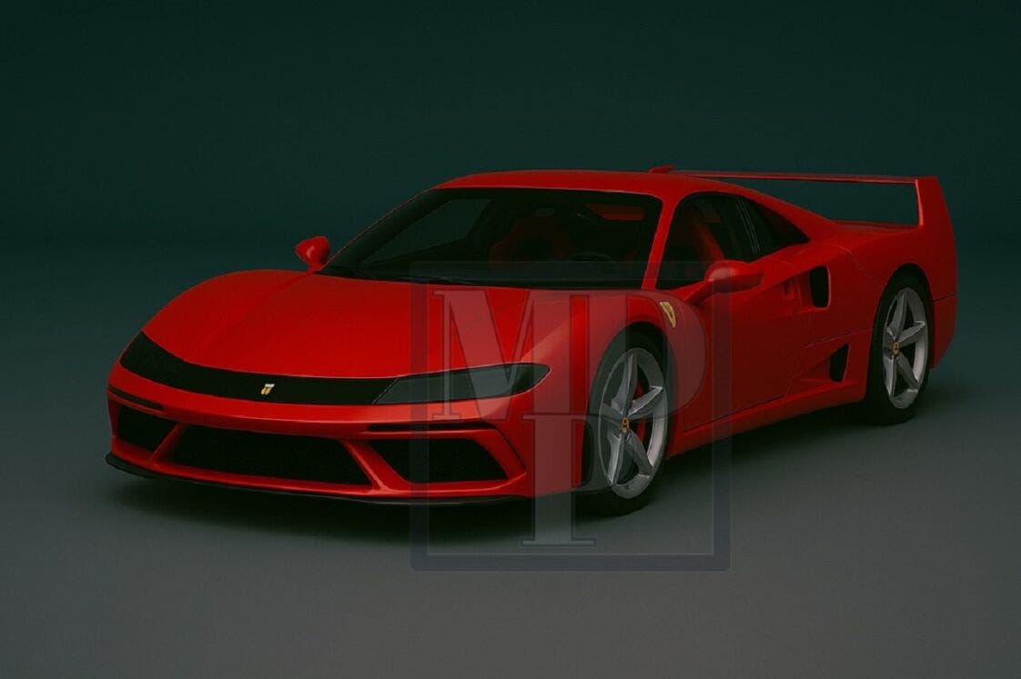 Nuova Ferrari F40: l'iconica super car del cavallino rampante in ...