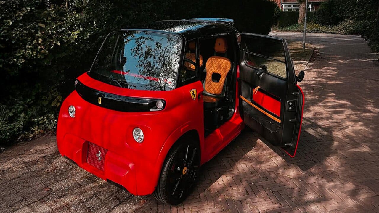 Da Citroen a Ferrari, questa Ami è diventata (non proprio) una supercar ...