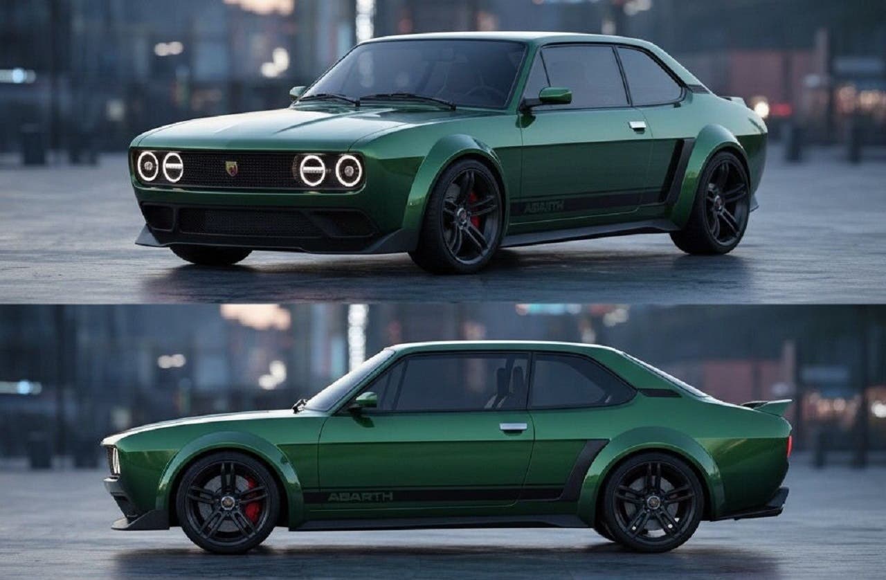 Fiat 128 Coupé reinterpretata digitalmente: stile classico e look da ...