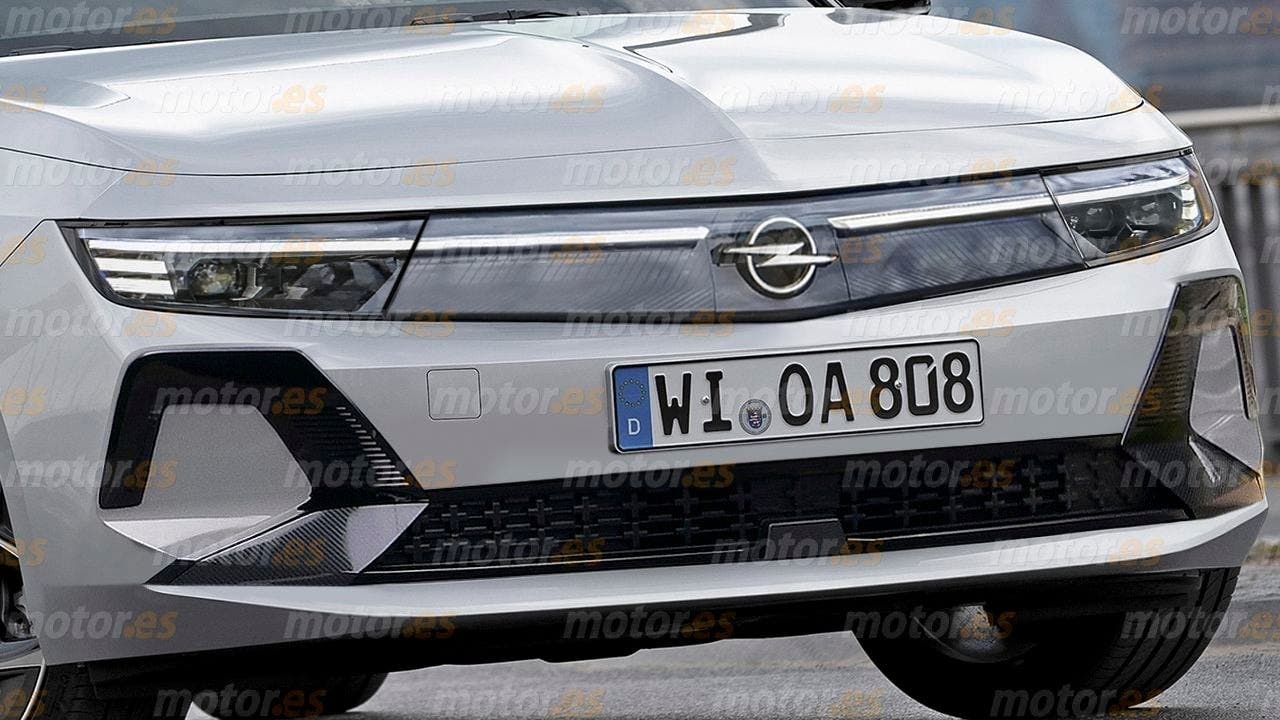 Nuova Opel Astra: ecco come cambierà il suo design dopo il restyling ...