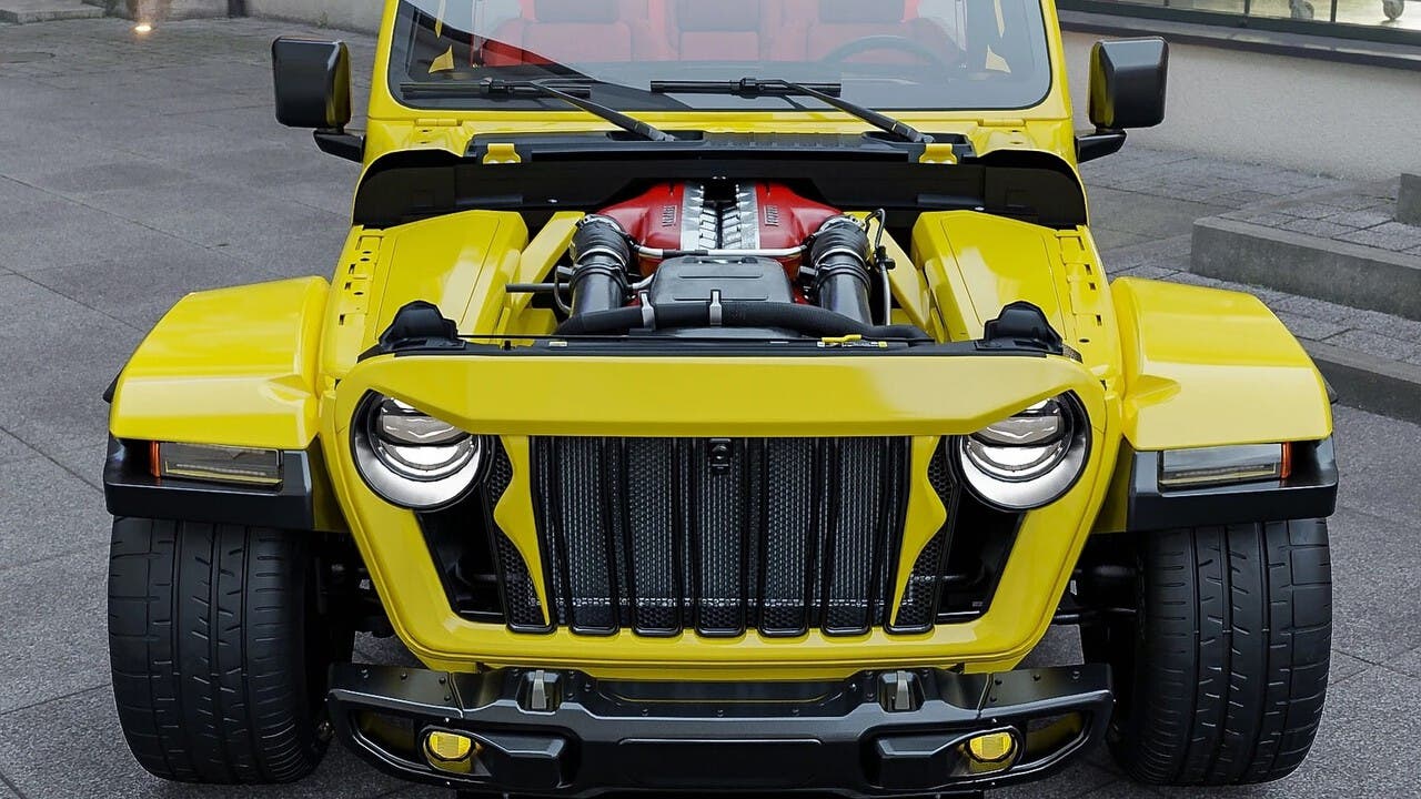 Jeep Wrangler V12, l'eresia nel fuoristrada trasformato in una hypercar ...