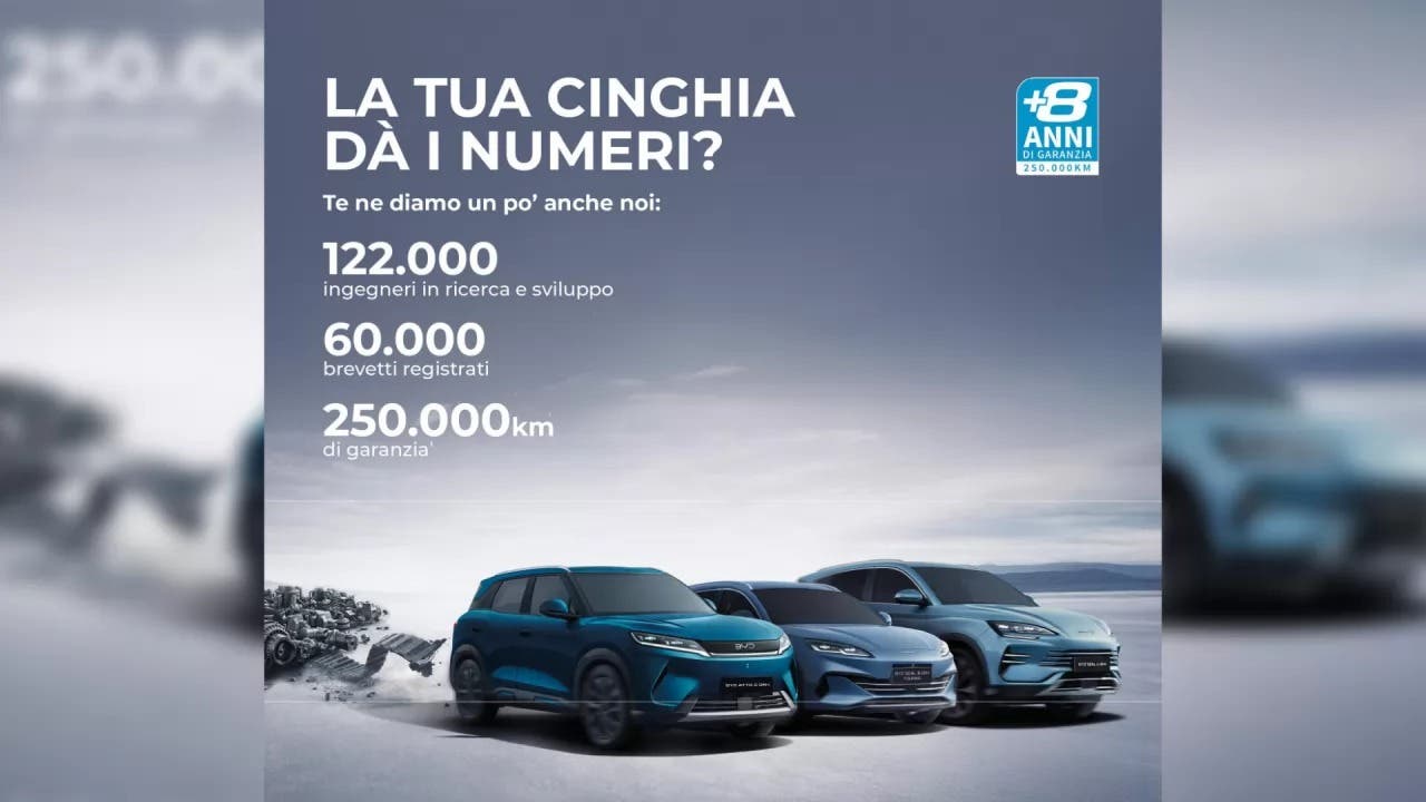 BYD sfotte Stellantis e la sua cinghia a bagno d'olio: bonus di 10.000 ...