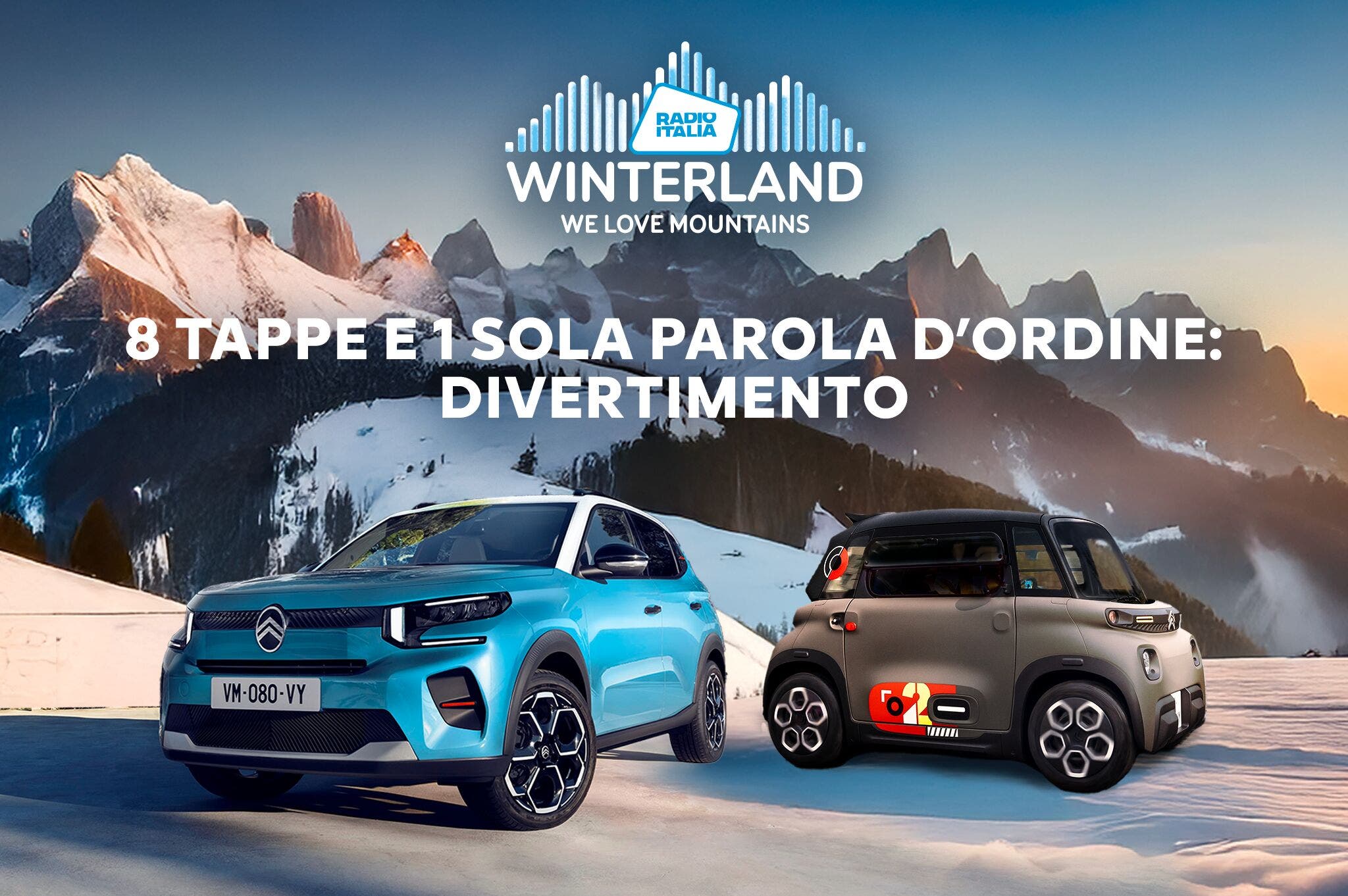 Citroën protagonista del "Radio Italia Winterland Tour 2026" - ClubAlfa.it