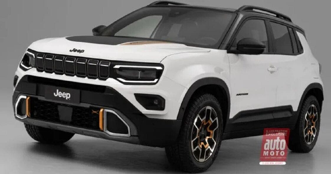 Jeep Avenger restyling: ecco come potrebbe cambiare il design - ClubAlfa.it