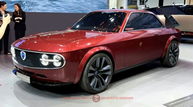 Lancia Fulvia Coupé Restomod Concept, il mito italiano rinasce in un ...