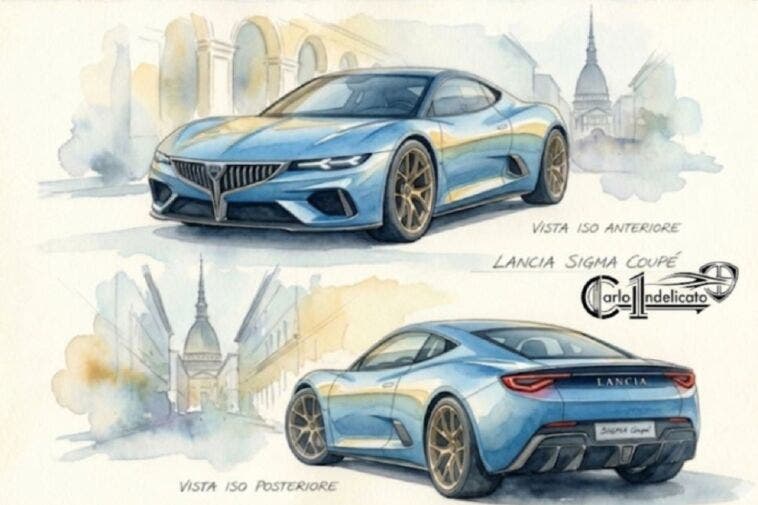 Nuova Lancia Sigma Coupé, eleganza e sportività nel segno della ...
